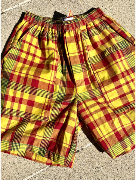 Short Madras Palmier