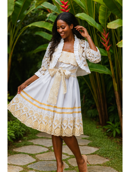 Robe Broderie Hillary