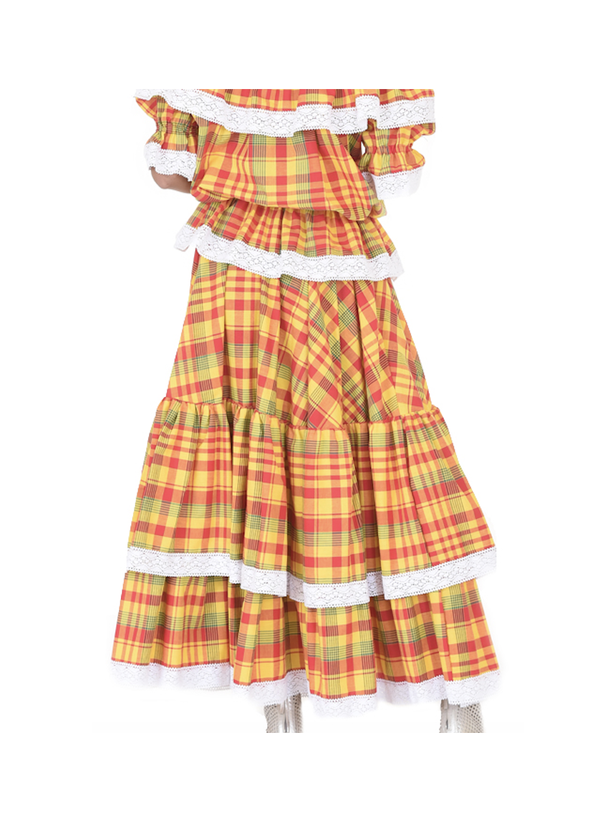Jupe Madras Tango